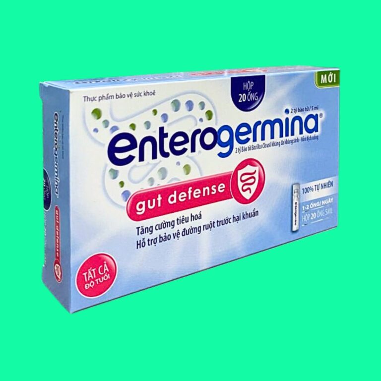 Men vi sinh Enterogermina Gut Defense bảo vệ niêm mạc ruột