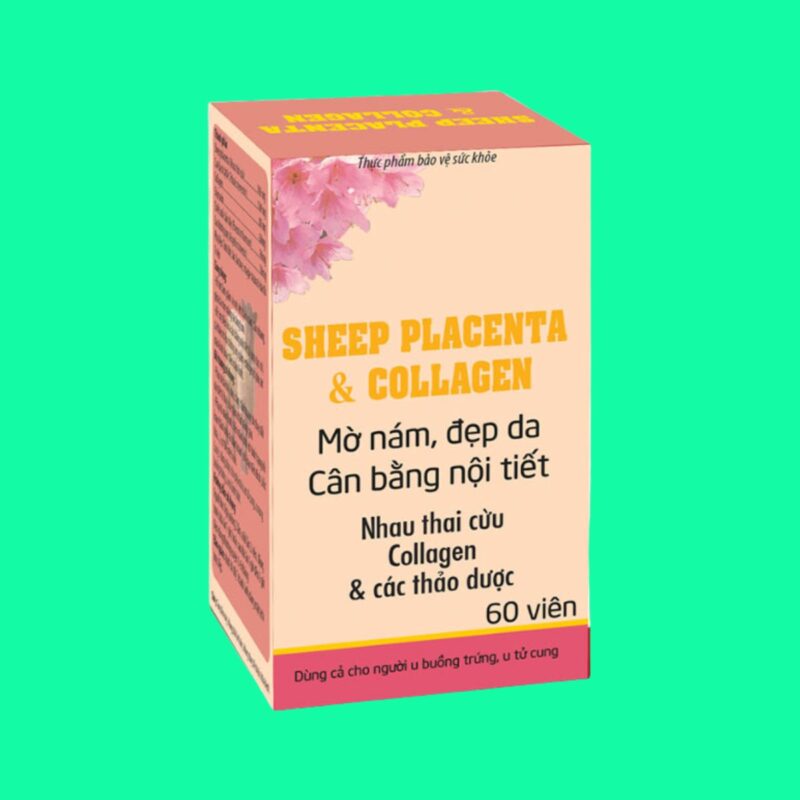 Sheep Placenta & Collagen Kingphar trẻ hóa làn da, ngăn ngừa lão hóa