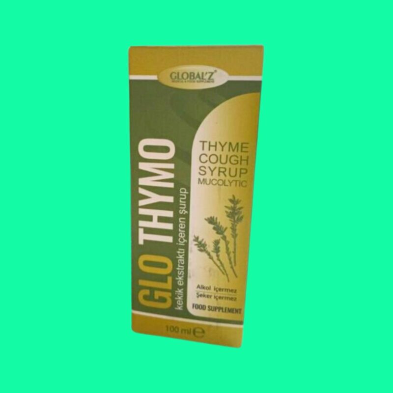 Siro Glo Thymo giảm ho, giảm đờm, viêm phế quản viêm đường hô hấp trên
