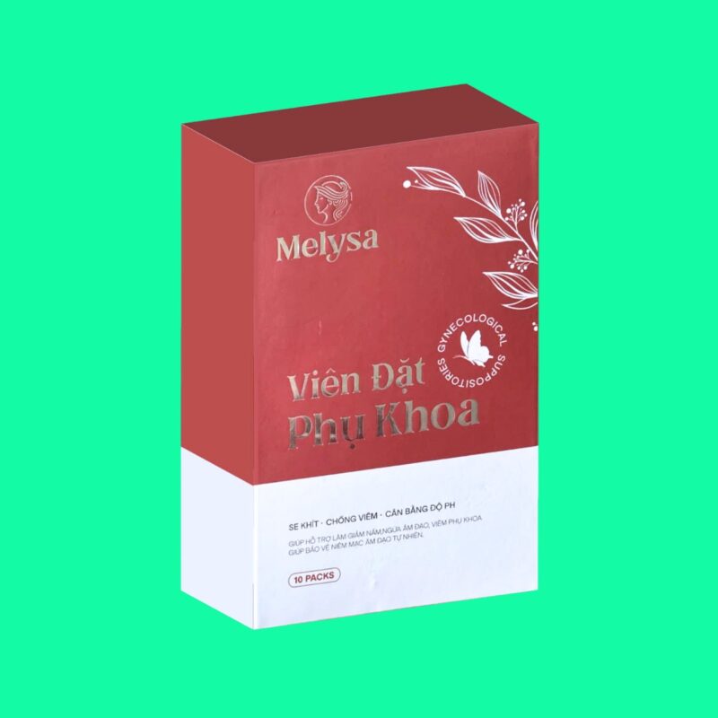 Viên đặt phụ khoa Melysa khắc phục viêm nhiễm phụ khoa, se khít âm đạo