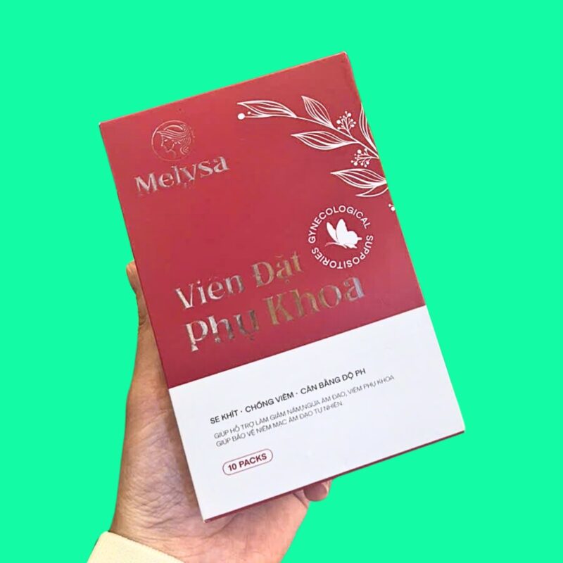 Viên đặt phụ khoa Melysa khắc phục viêm nhiễm phụ khoa, se khít âm đạo