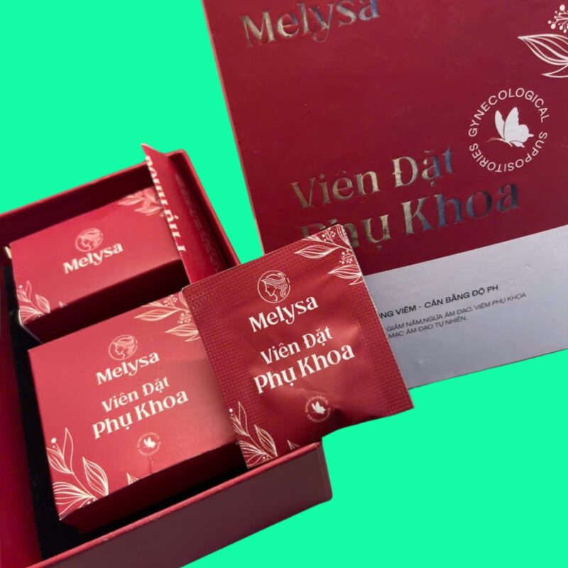 Viên đặt phụ khoa Melysa khắc phục viêm nhiễm phụ khoa, se khít âm đạo