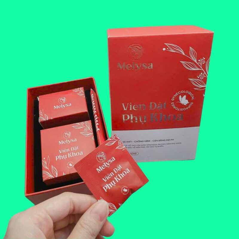 Viên đặt phụ khoa Melysa khắc phục viêm nhiễm phụ khoa, se khít âm đạo
