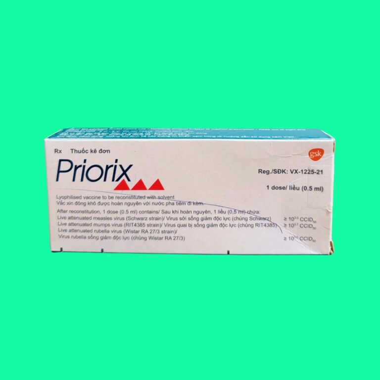 Vaccine Priorix kết hợp 3 trong 1 phòng ngừa sởi, quai bị, rubella