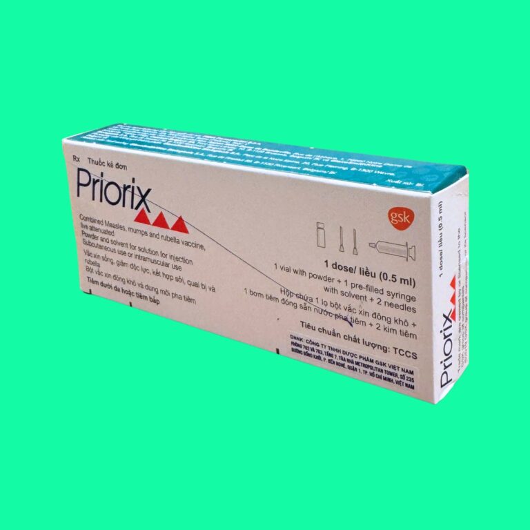 Vaccine Priorix kết hợp 3 trong 1 phòng ngừa sởi, quai bị, rubella