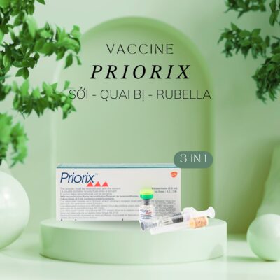 Vaccine Priorix kết hợp 3 trong 1 phòng ngừa sởi, quai bị, rubella
