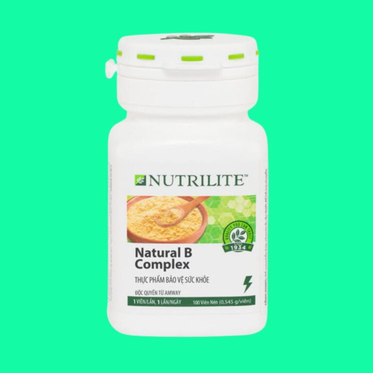 Thuốc Nutrilite Natural B Complex hỗ trợ tăng cường chuyển hóa năng ...