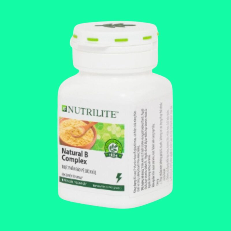 Thuốc Nutrilite Natural B Complex hỗ trợ tăng cường chuyển hóa năng ...