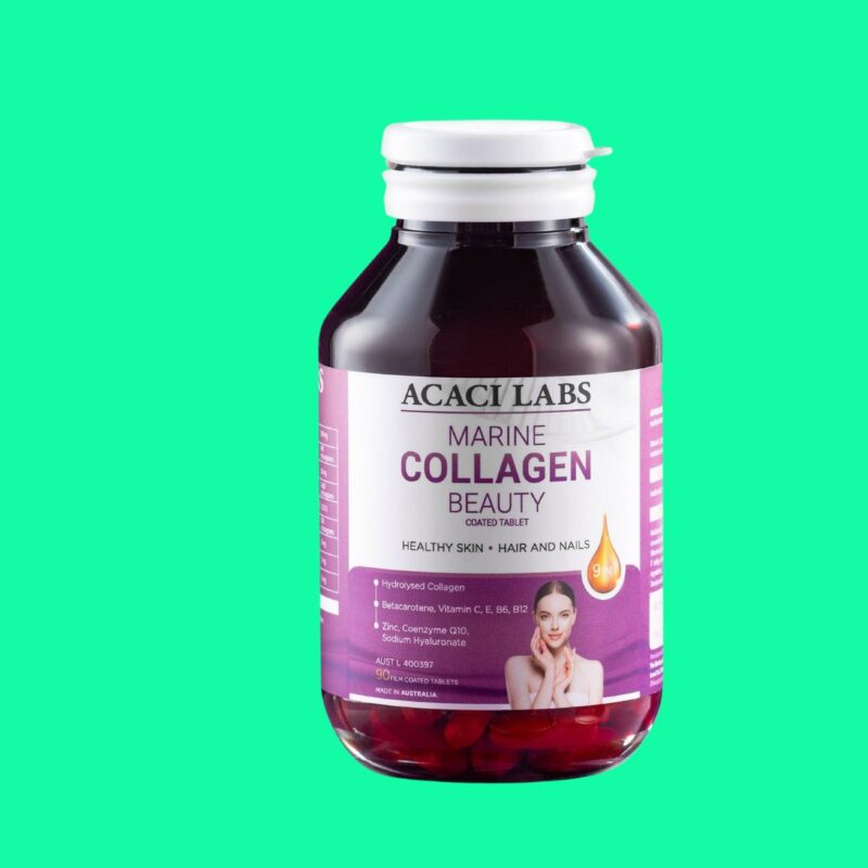 Thuốc Acaci Labs Marine Collagen Beauty Coated Tablet chống lão hóa ...