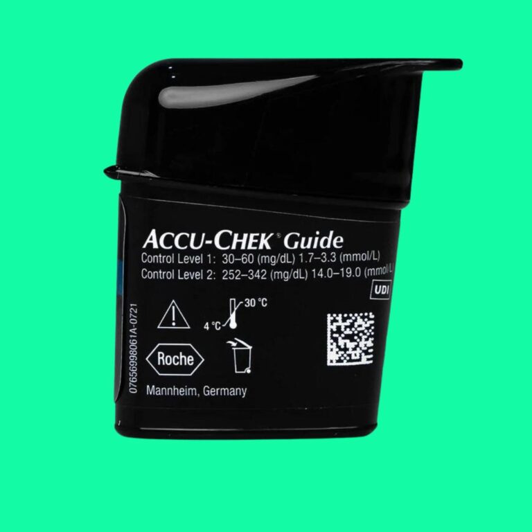 Que thử Accu-Chek Guide test strips hỗ trợ kiểm tra đường huyết nhanh ...
