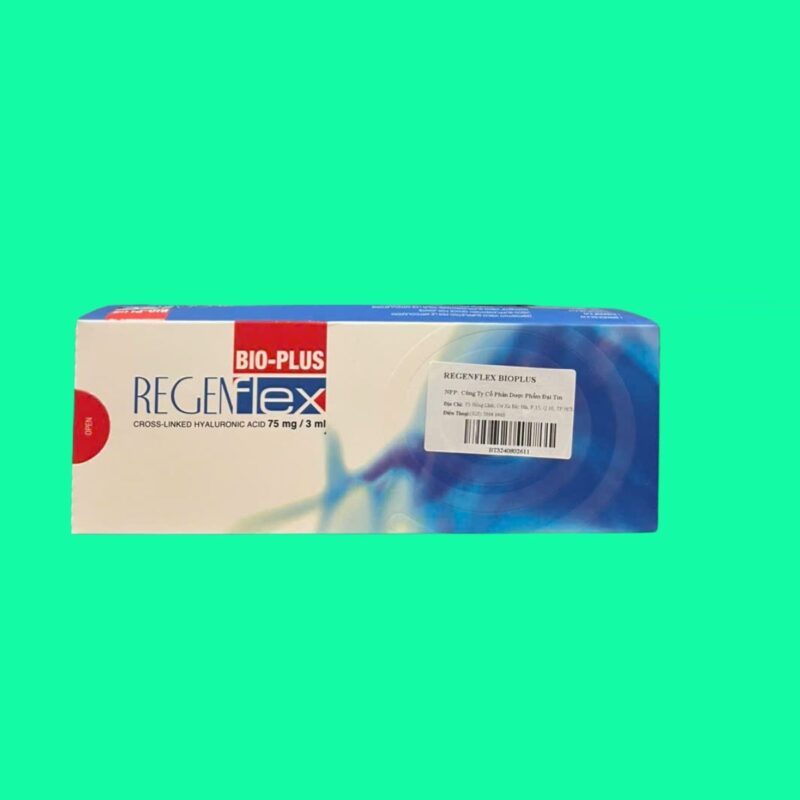Thuốc Regenflex Bio-plus 75mg/3ml (Acid Hyaluronic 75mg/3mL) điều trị ...