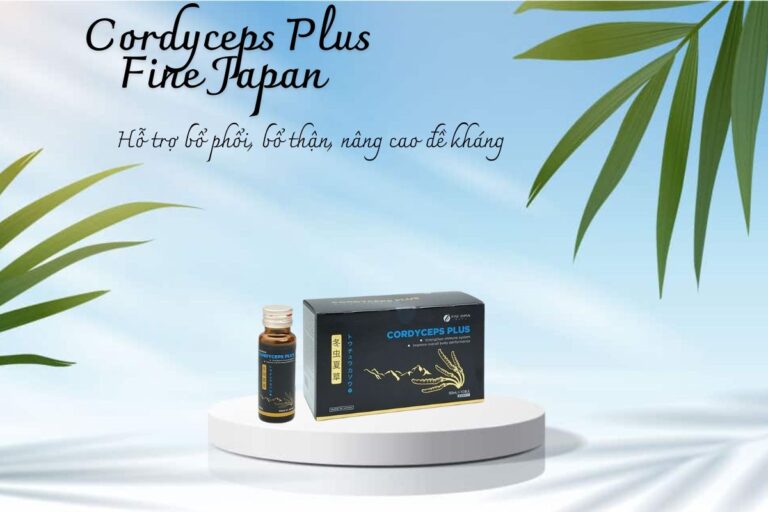 Thuốc Cordyceps Plus Fine Japan bổ phổi, bổ thận, tăng thể trạng