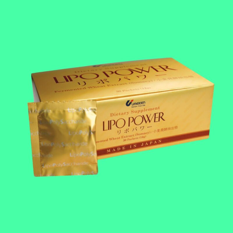 Thuốc Lipo Power hỗ trợ chống oxy hoá, tăng sức đề kháng
