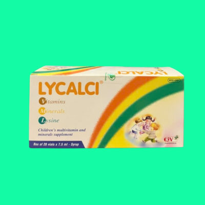 Thuốc Lycalci - Cung cấp vitamin, khoáng chất cho trẻ suy dinh dưỡng