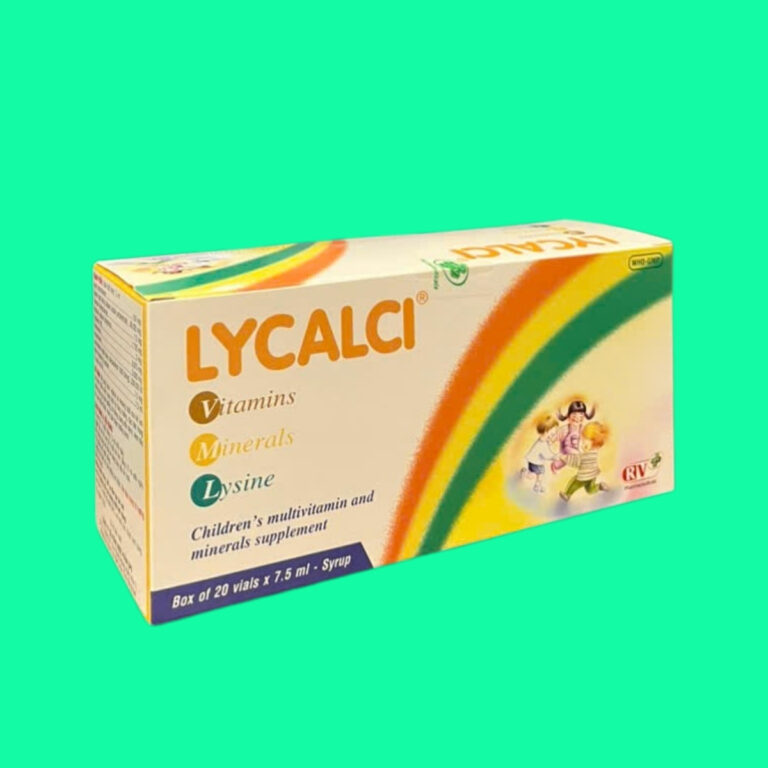 Thuốc Lycalci - Cung cấp vitamin, khoáng chất cho trẻ suy dinh dưỡng