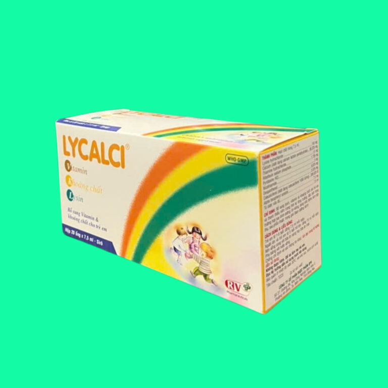 Thuốc Lycalci - Cung cấp vitamin, khoáng chất cho trẻ suy dinh dưỡng