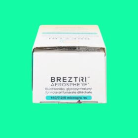 Thuốc Breztri Aerosphere – Điều trị duy trì bệnh phổi tắc nghẽn mạn tính