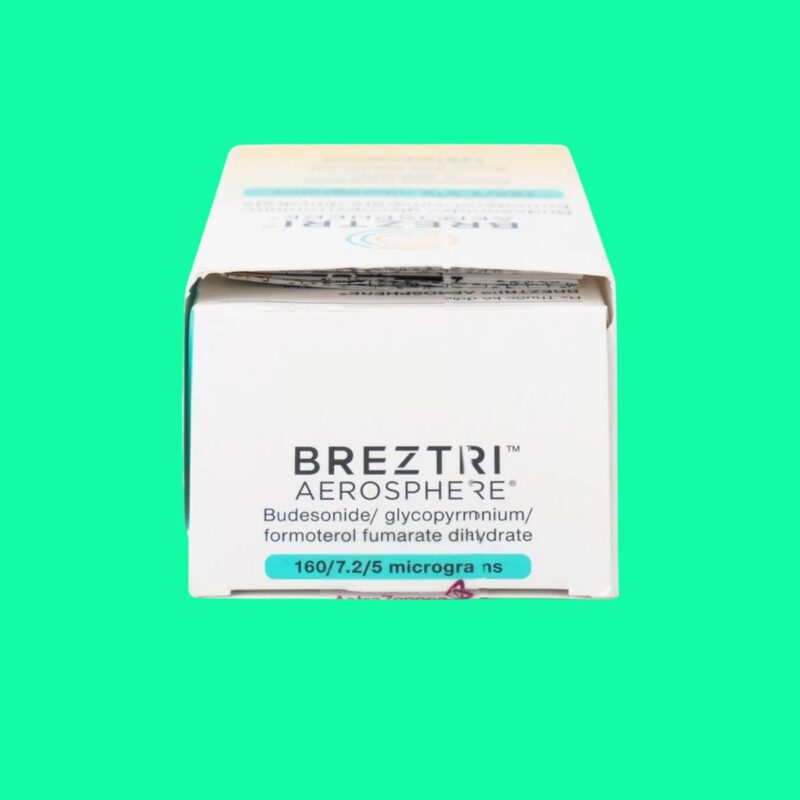 Thuốc Breztri Aerosphere – Điều trị duy trì bệnh phổi tắc nghẽn mạn tính