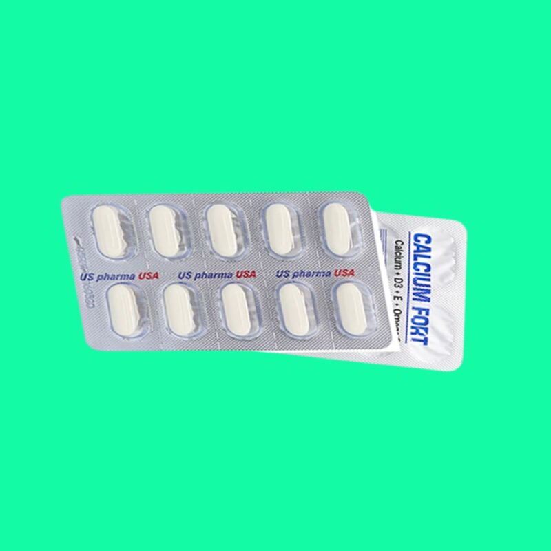 Thuốc Calcium Fort US Pharma USA hỗ trợ sức khỏe xương khớp
