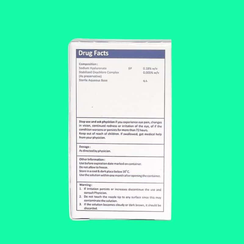 Thuốc nhỏ mắt Hyavis 5ml – Cải thiện tình trạng khó chịu và khô nóng ở mắt