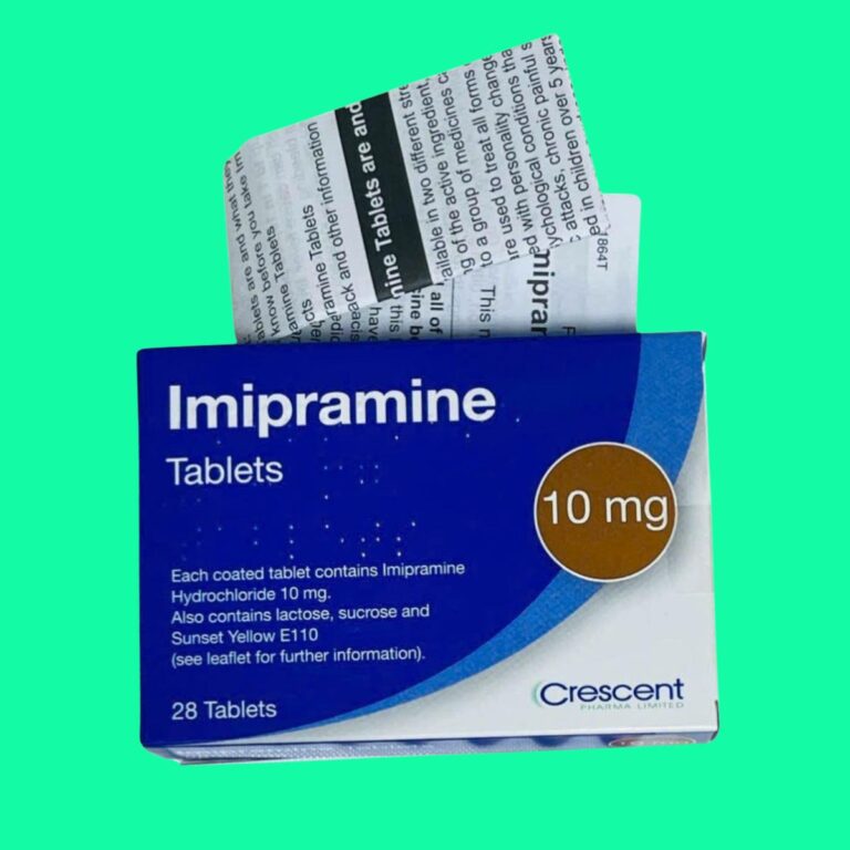 Thuốc Imipramine Tablets 10mg Crescent điều trị bệnh trầm cảm