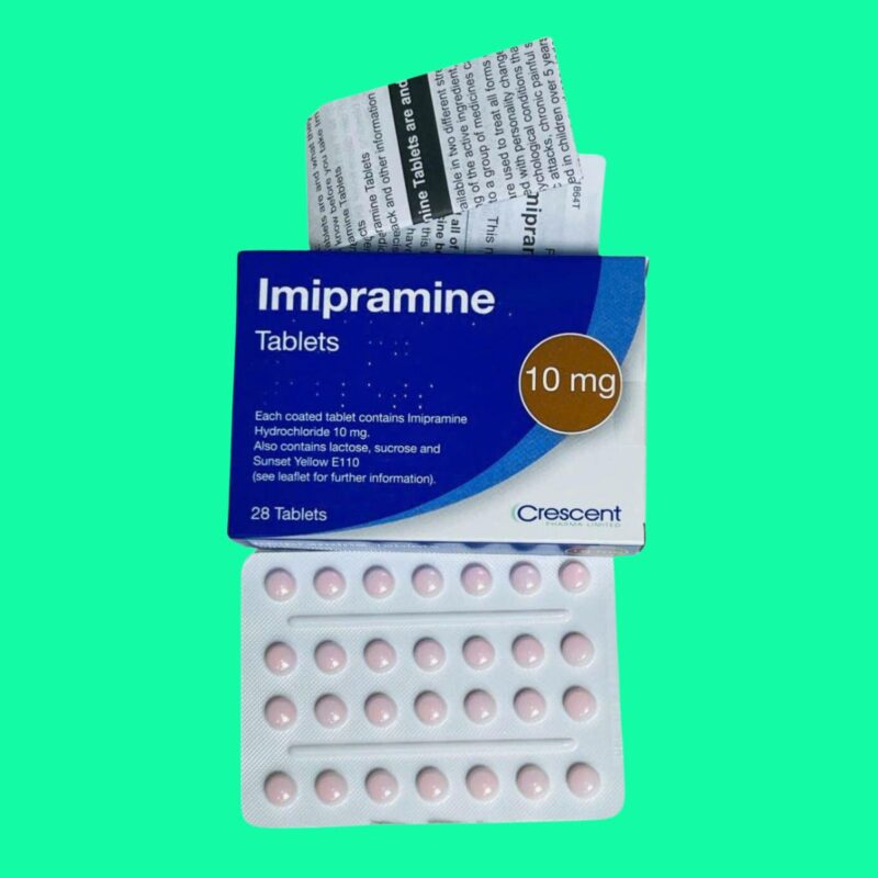 Thuốc Imipramine Tablets 10mg Crescent điều trị bệnh trầm cảm