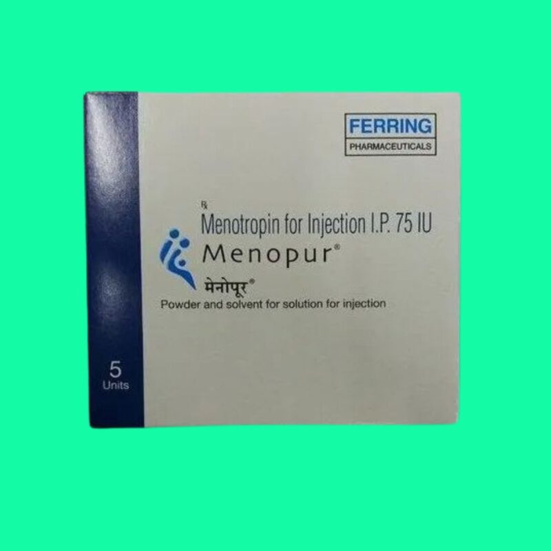 Thuốc Menopur 75IU tăng kích thích buồng trứng, hỗ trợ ART, IVF, GIFT
