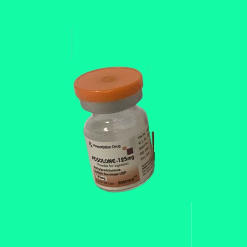 Thuốc Pdsolone 125mg (Methylprednisolon 125mg) điều trị rối loạn nội ...