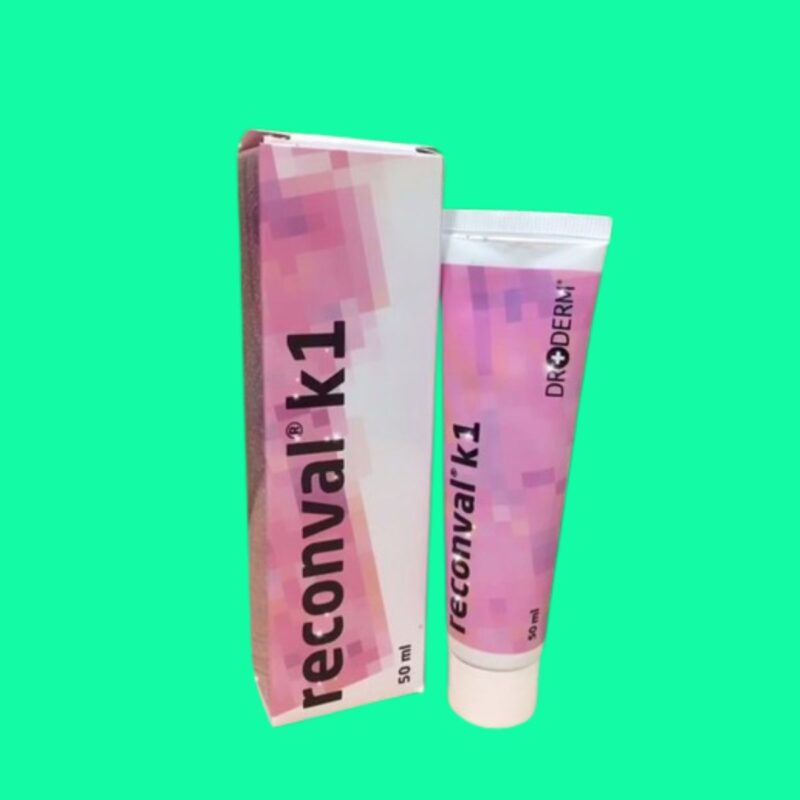 Thuốc Reconval K1 hỗ trợ giảm kích ứng, mẩn đỏ, ngứa da
