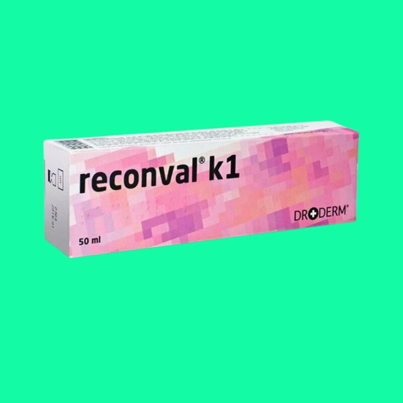 Thuốc Reconval K1 hỗ trợ giảm kích ứng, mẩn đỏ, ngứa da
