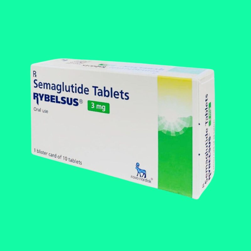 Thuốc Rybelsus 3mg (semaglutide) điều trị đái tháo đường typ 2