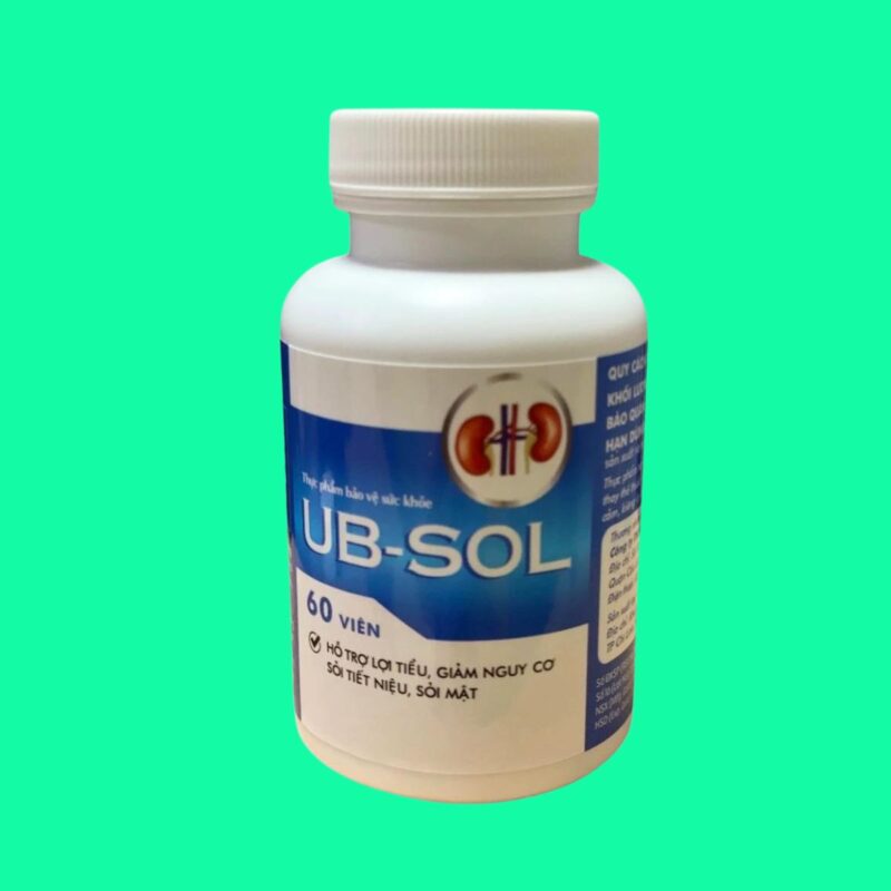 Thuốc UB – Sol – Tăng cường lợi tiểu, nâng cao sức đề kháng