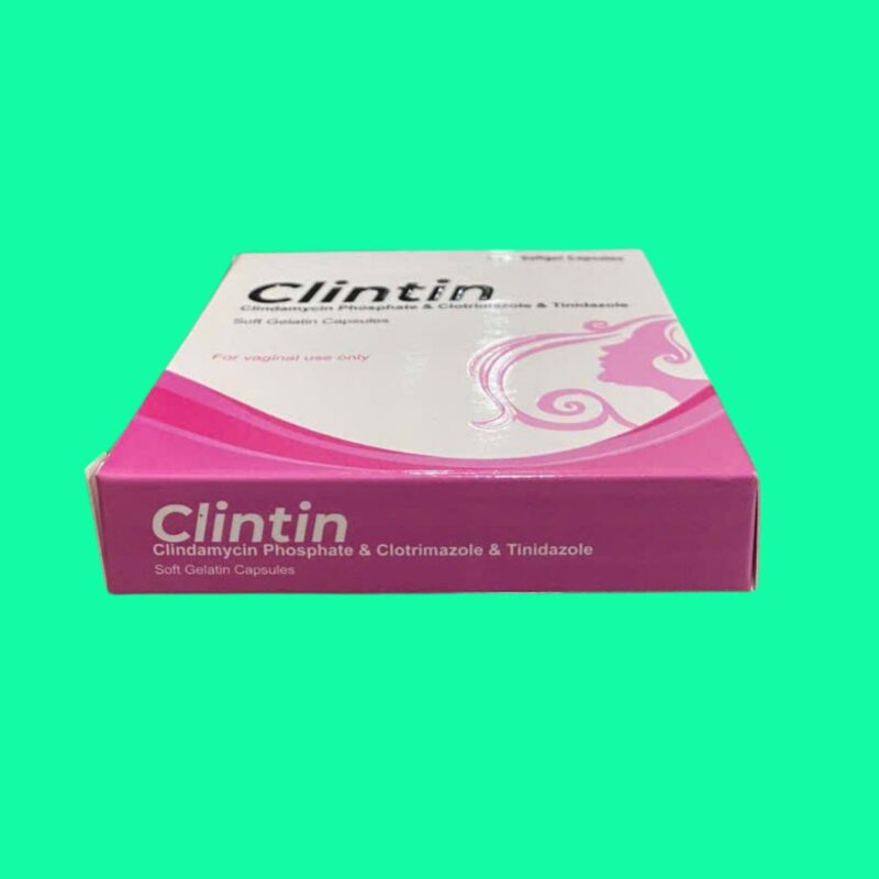 Viên đặt âm đạo Clintin – Hỗ trợ giảm triệu chứng khí hư, ngứa rát vùng ...
