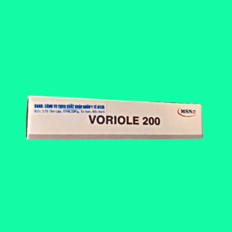 Thuốc Voriole 200mg (Voriconazole 200mg) – Điều trị tình trạng nấm ngoài da