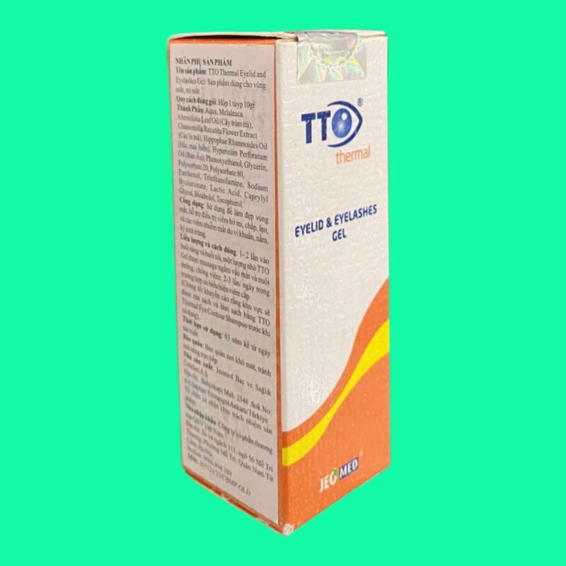 Thuốc Gel TTO Thermal – hỗ trợ chăm sóc sức khỏe trên thị giác