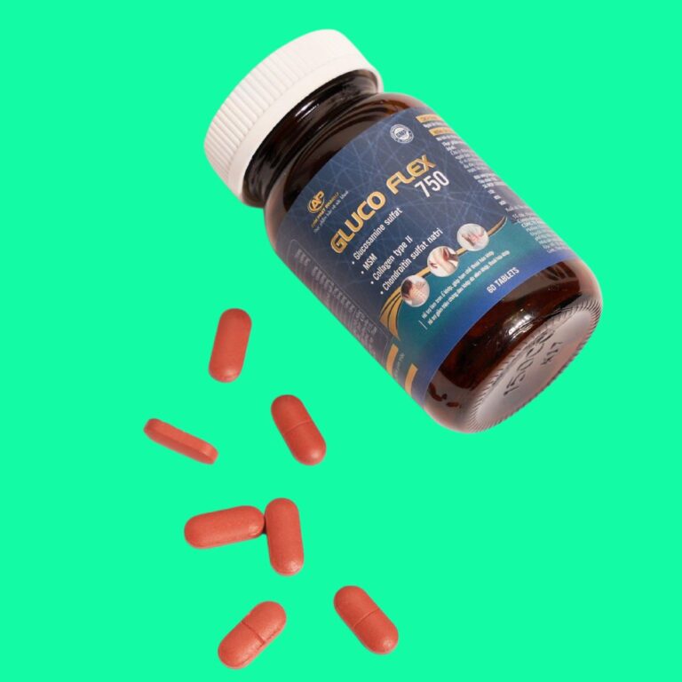 Thuốc Gluco Flex 750 – hỗ trợ tăng chức năng xương khớp, giảm thoái hóa