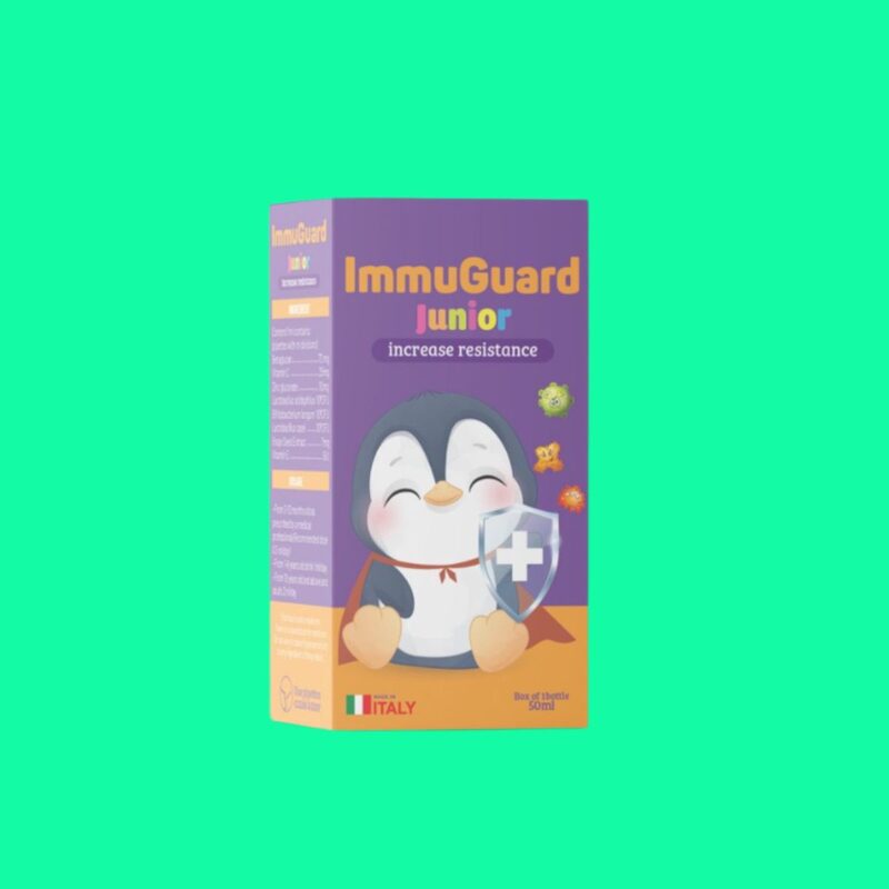 Thuốc ImmuGuard Junior giúp tăng cường đề kháng, giúp ăn ngon