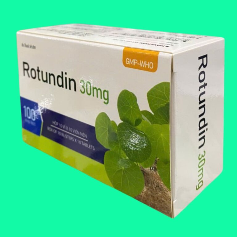Thuốc Rotundin 30mg Hóa Dược (Rotundin) – tác dụng an thần, gây ngủ