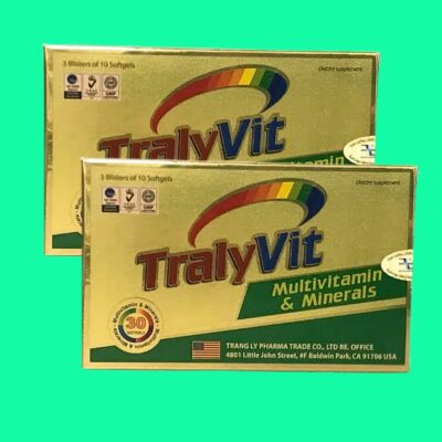 Traly Vit - Bổ sung Vitamin, khoáng chất thiết yếu cho cơ thể