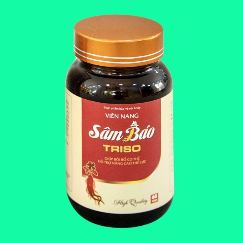 Viên nang Sâm Báo Triso hỗ trợ tiêu hóa, tăng cường sức đề kháng