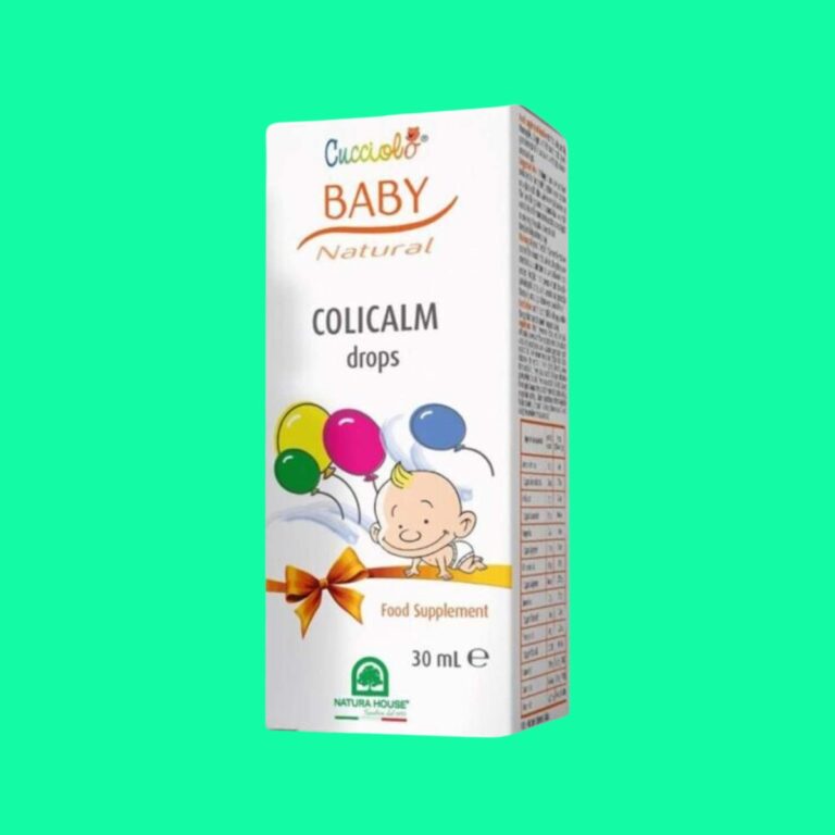 Colicalm drops hỗ trợ giảm tình trạng nôn trớ, ọc sữa ở trẻ