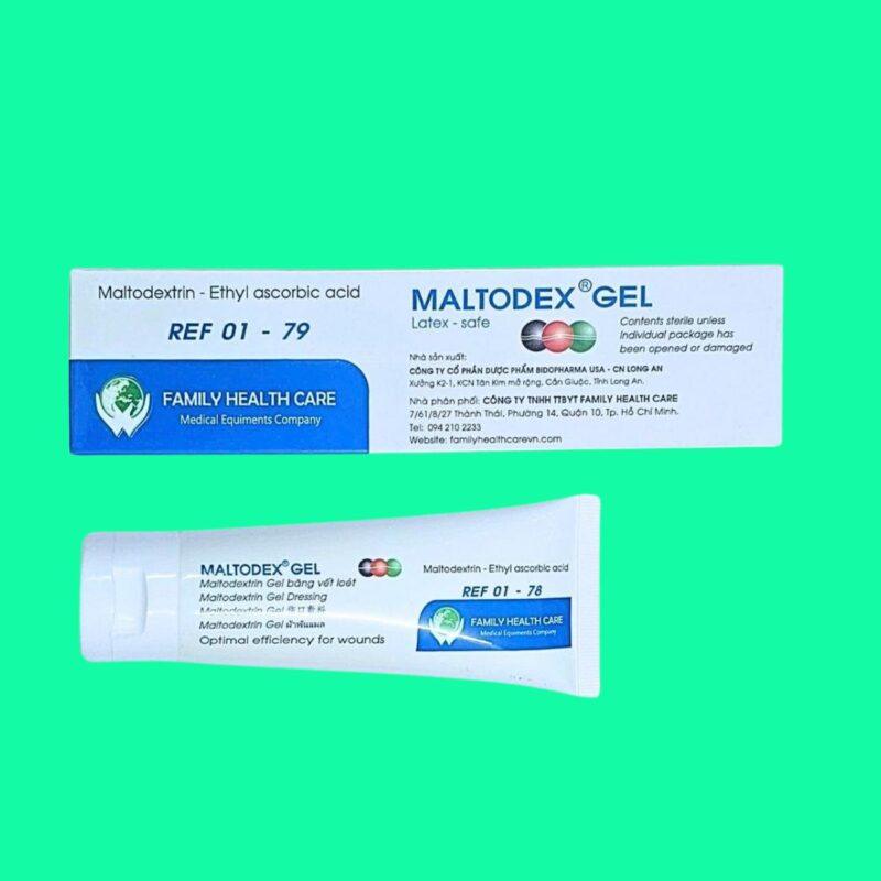 Maltodex gel hỗ trợ thúc đẩy quá trình phục hồi tổn thương trên da
