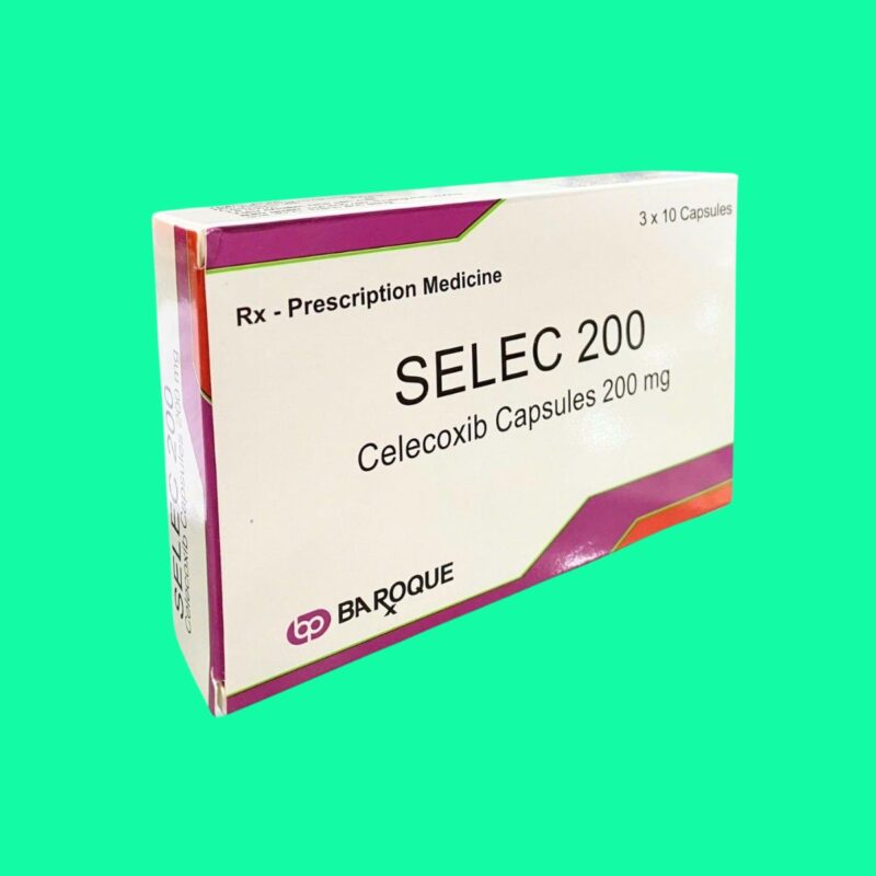 Thuốc SELEC 200 (Celecoxib 200mg) điều trị triệu chứng viêm khớp dạng thấp