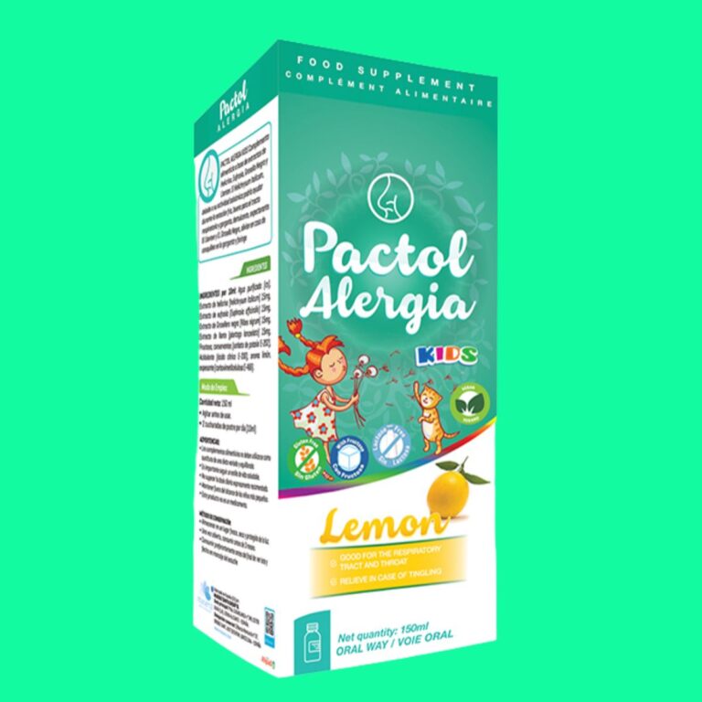 Siro Pactol Alergia KIDS Chai 150ml hỗ trợ làm dịu các triệu chứng cảm ...