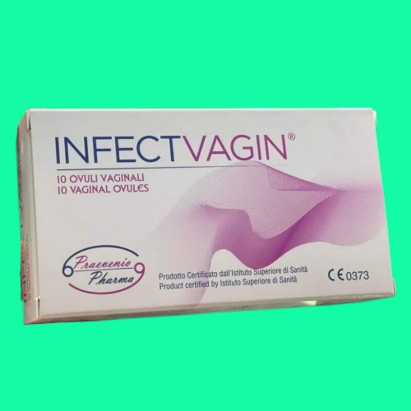 Viên đặt âm đạo Infectvagin hộp 10 viên có tác dụng ngăn ngừa nhiễm ...