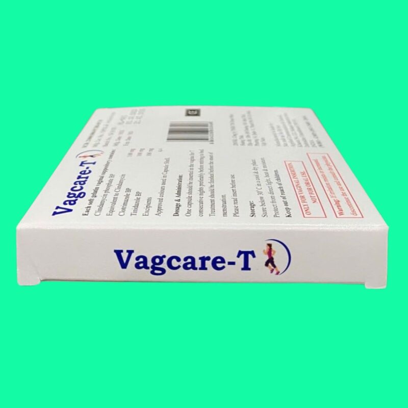 Viên đặt phụ khoa Vagcare-T hộp 7 viên điều trị bệnh viêm nhiễm âm đạo ...