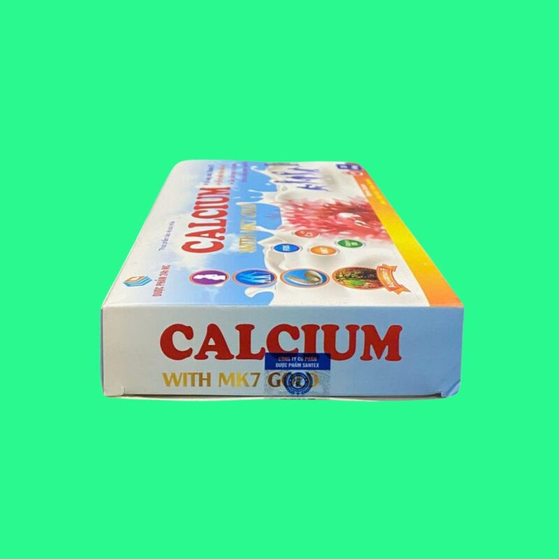 Thuốc Calcium With MK7 Gold giúp xương và răng khoẻ khoắn