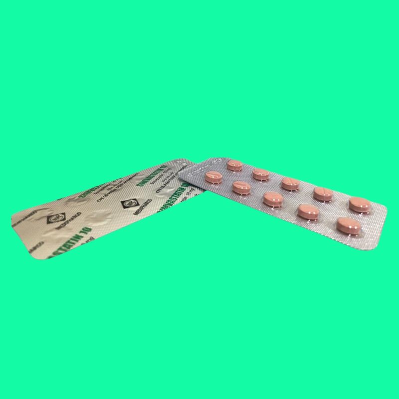 Simvastatin 10 Medipharco điều trị rối loạn lipid máu, phòng bệnh tim mạch