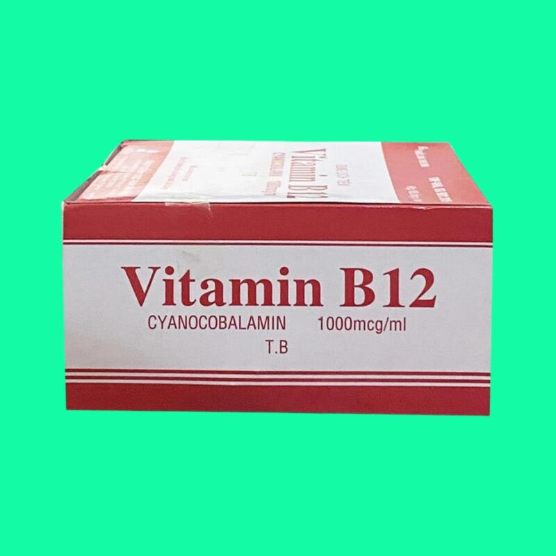 Thuốc tiêm Vitamin B12 1000mcg/ml Vinphaco điều trị thiếu máu ác tính