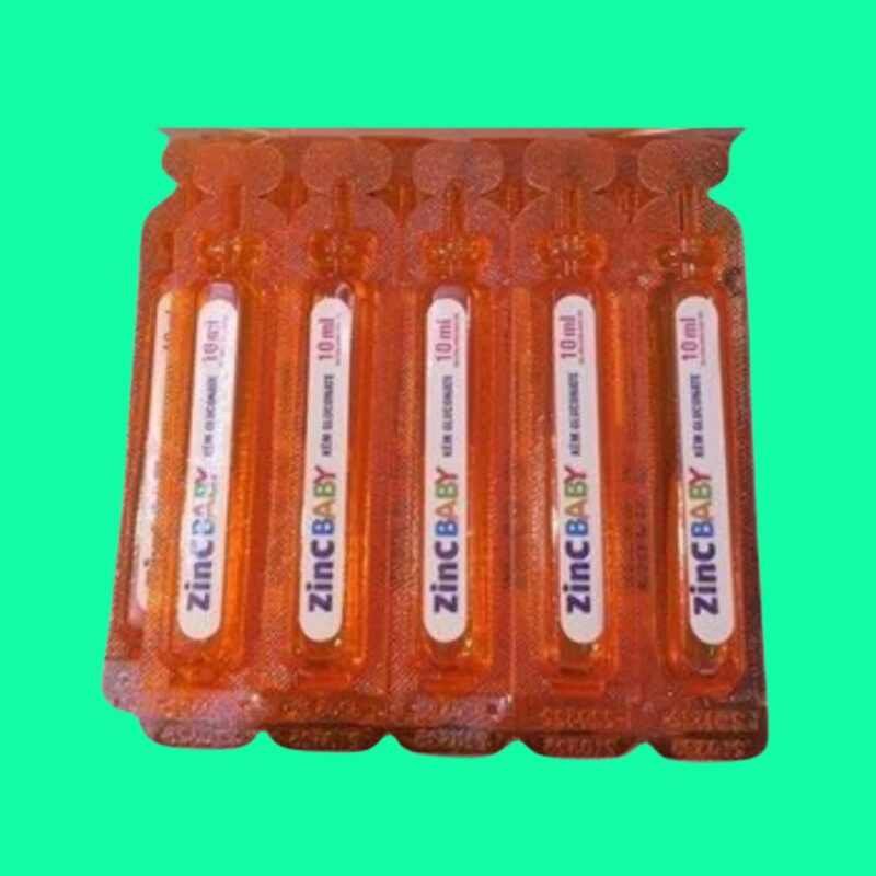 Siro Zinc Baby 10ml BioPro bổ sung kẽm, tăng sức đề kháng cho trẻ em